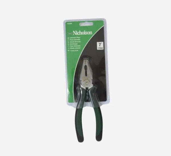 NICHOLSON COMBINATION PLIER 7 INCH Mackun Hardware - Mackun Hardware
