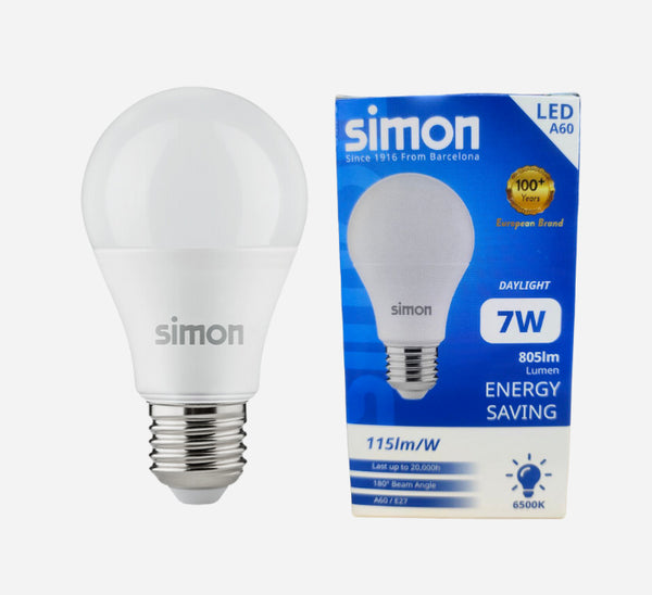 SIMON LED BULB ENERGY SAVING - DAYLIGHT (7W, 9W, 11W, 13W, 15W ...