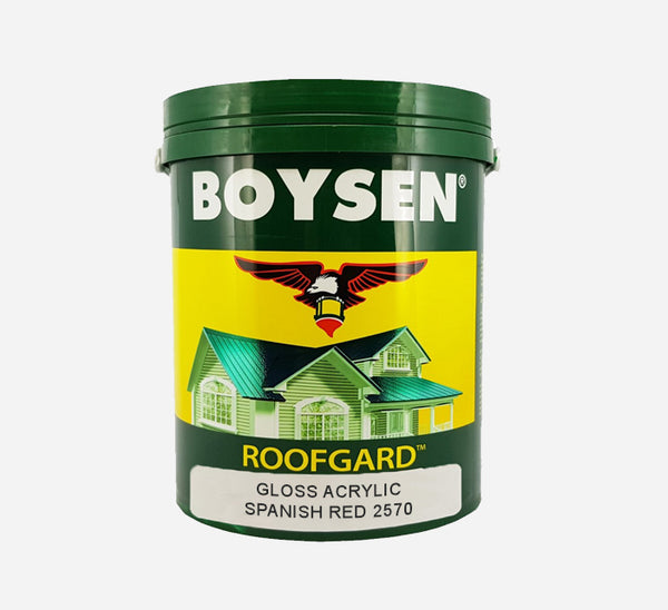 BOYSEN ROOFGARD GLOSS ACRYLIC ROOF Mackun Hardware - Mackun Hardware