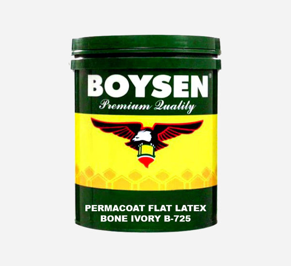 BOYSEN PERMACOAT FLAT LATEX BONE IVORY Mackun Hardware - Mackun Hardware