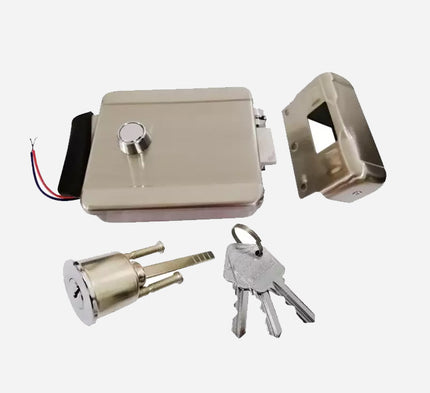 CRESTON ELECTRICAL RIM LOCK 12V Mackun Hardware - Mackun Hardware