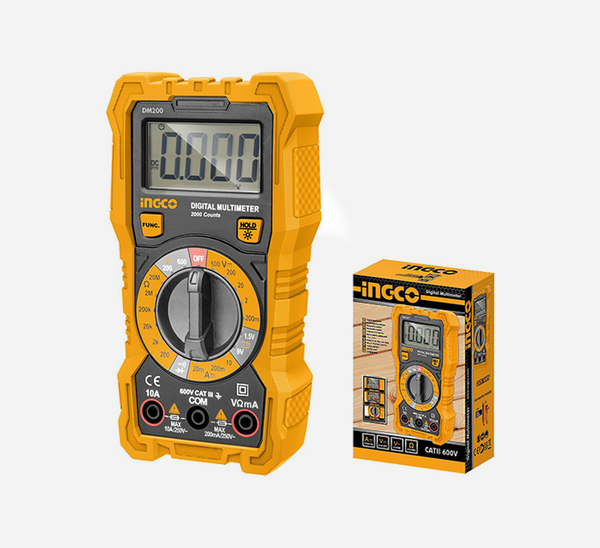 INGCO DIGITAL MULTIMETER Mackun Hardware - Mackun Hardware